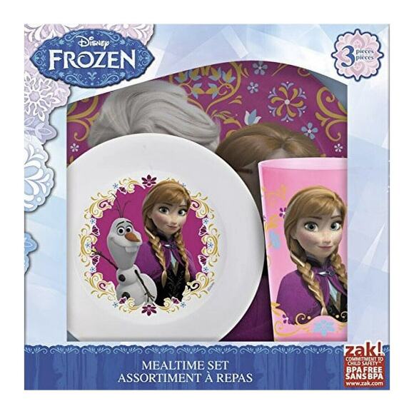 Disney | Dining | Zak Designs Disney Frozen Anna Elsa Mealtime Set Kids ...